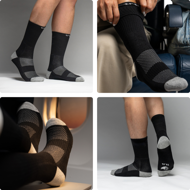 Trtl Travel Socks | Travel Socks for Flying | Flight Socks | – UKTrtlTravel